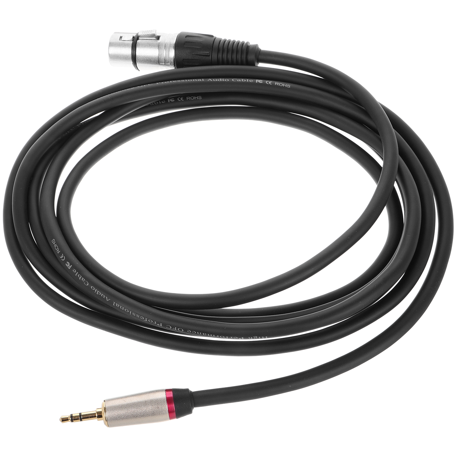 Mini XLR Female to Stereo Plug Adapter TRS to Mini XLR Female Audio ...