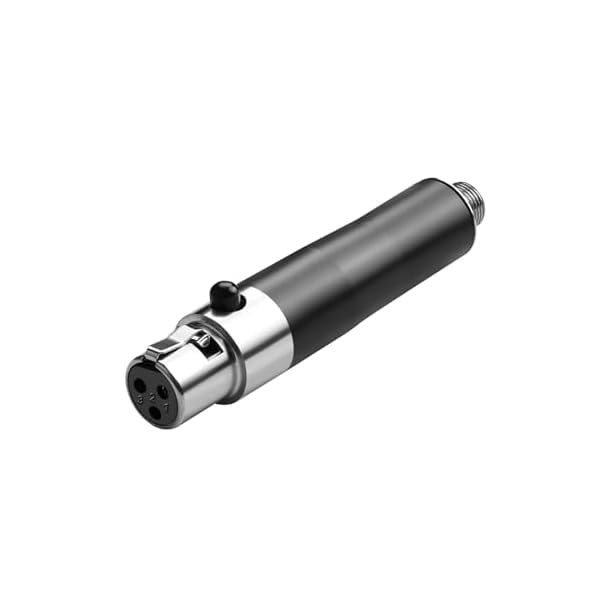 Mini XLR to TRS 3.5mm Wireless Microphone Connector - 3Pin Mini XLR ...
