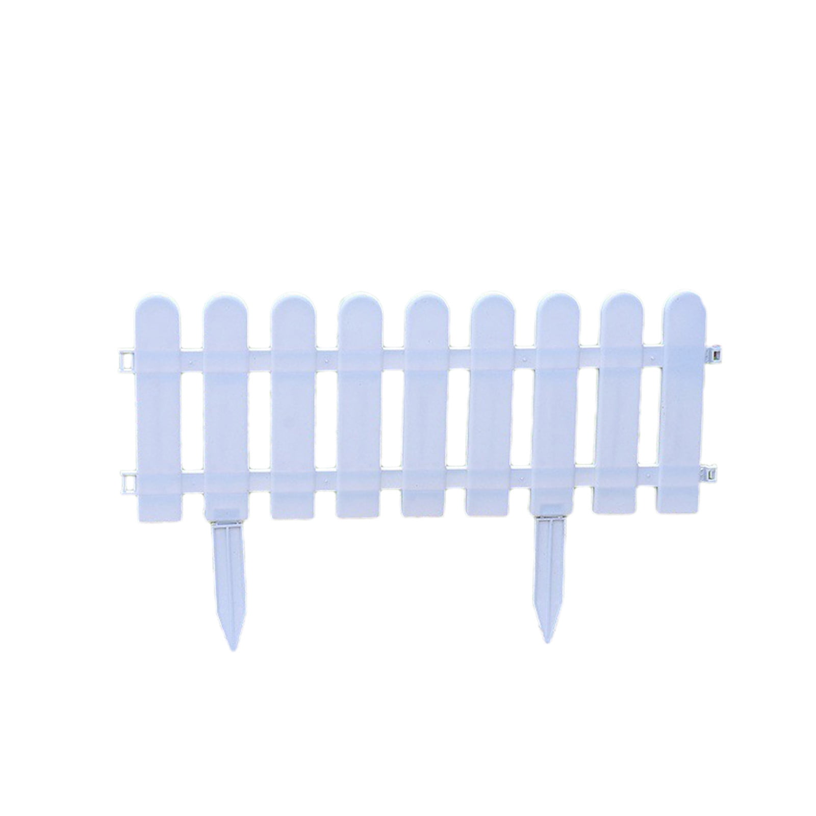 Mini Yard Fence, Patio Garden Railing, White Fence for Yard Garden Yard ...