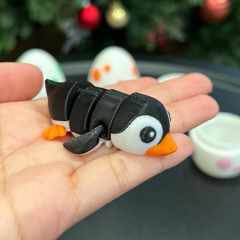 Mini animals 3d printed articulated home decor statues and figurines ...