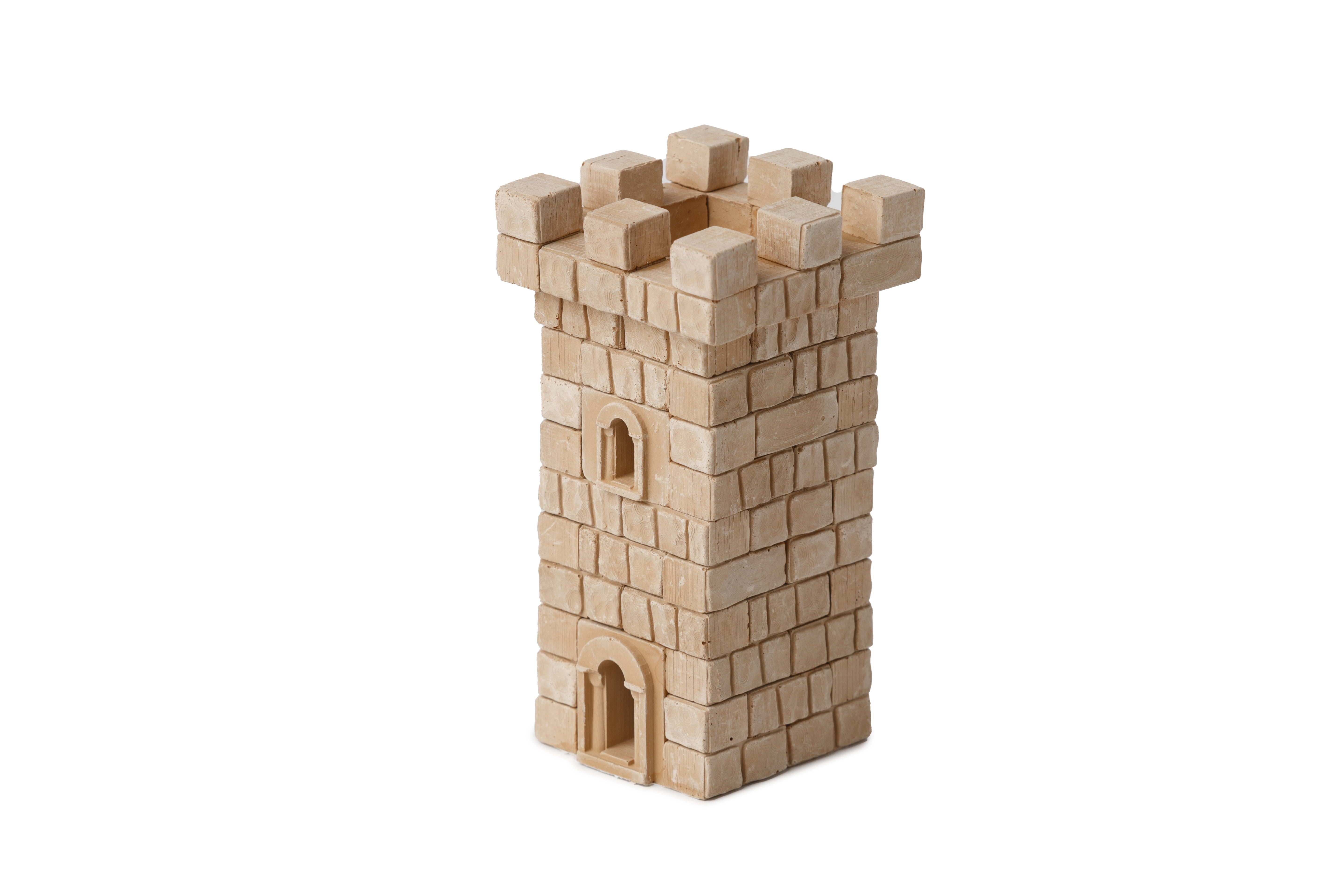 Mini bricks construction set Small Tower 80 pcs. Glue included ...