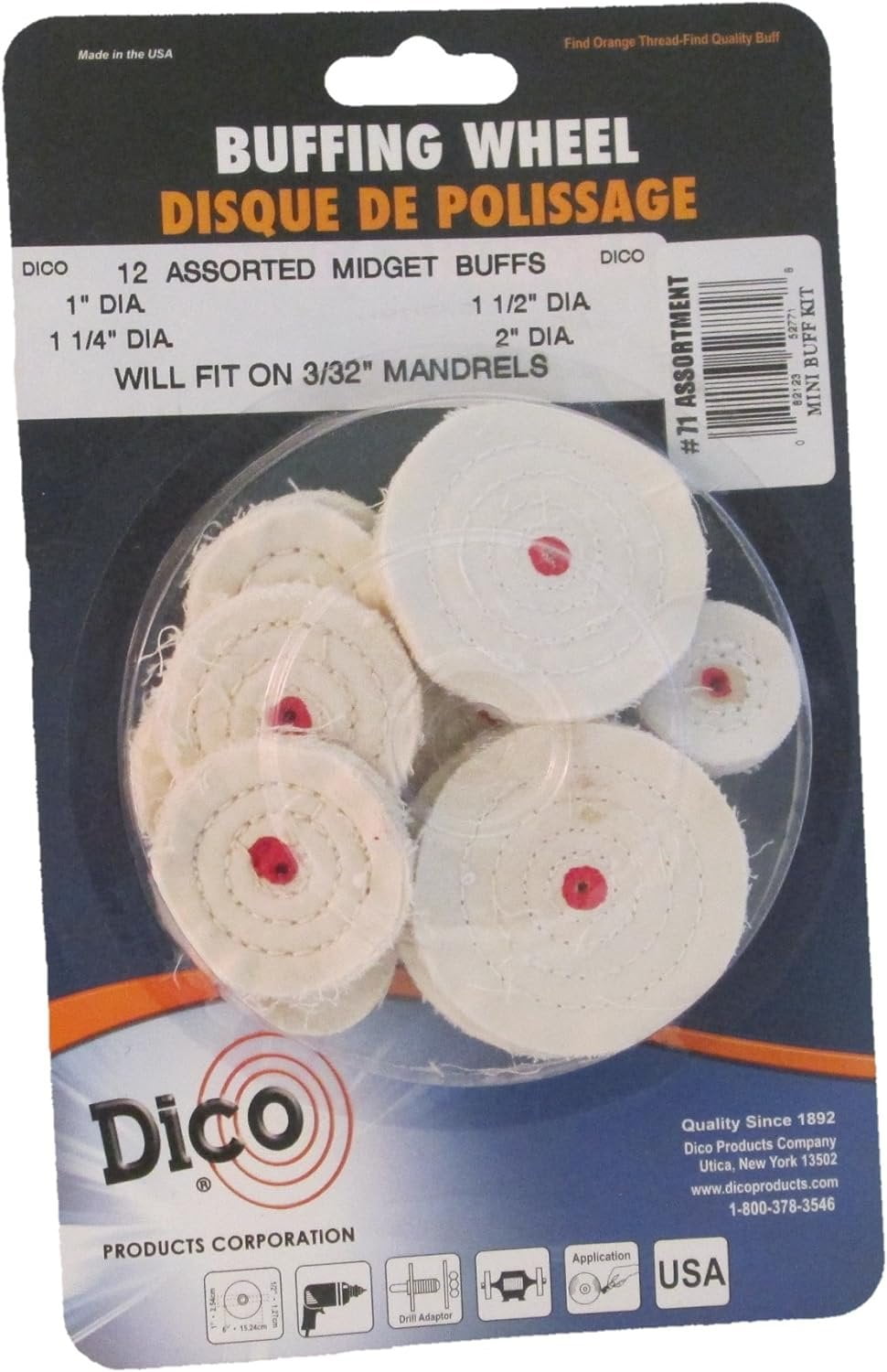 Mini buffs assorted - Walmart.com