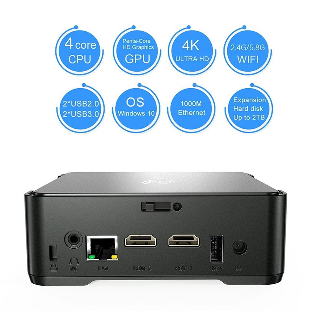 Mini computer host mini stock business hall mini convenient computer ...