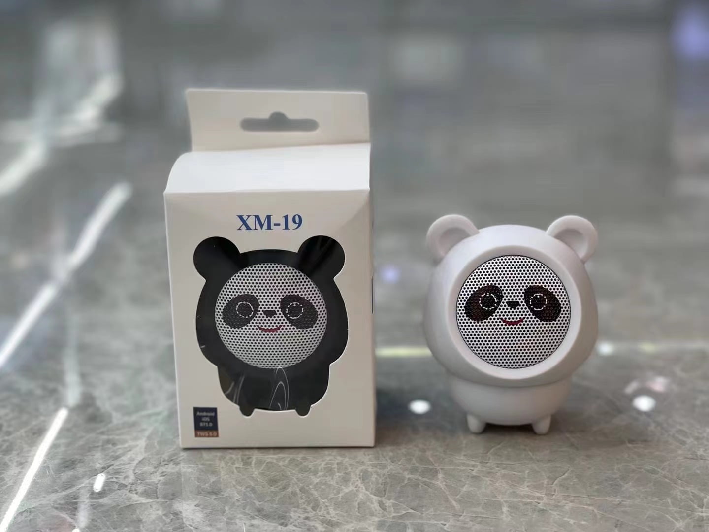 Mini cute cartoon panda wireless bluetooth speaker outdoor portable ...