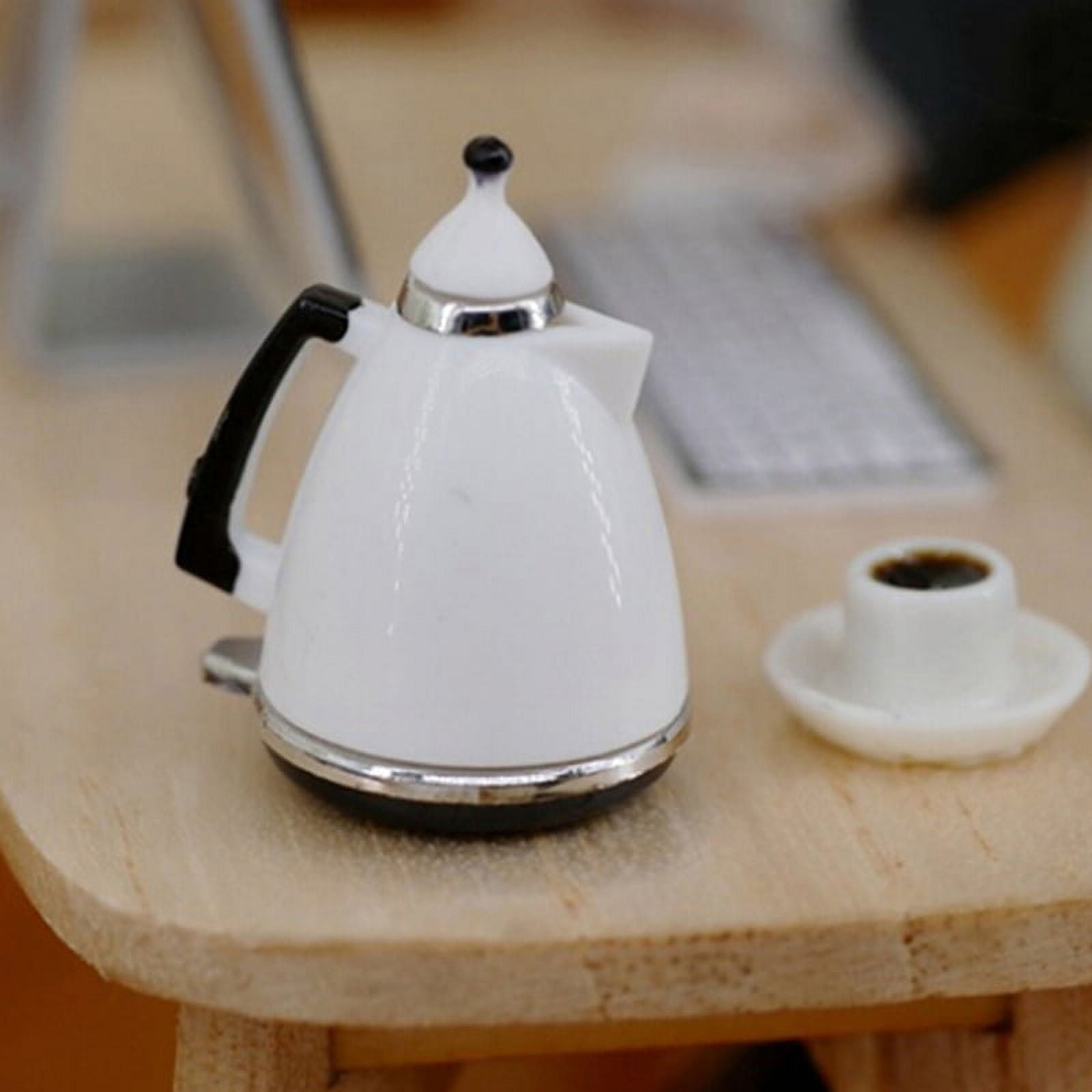Mini dollhouse kettle pot miniature kitchen kettle toy pot dolls ...