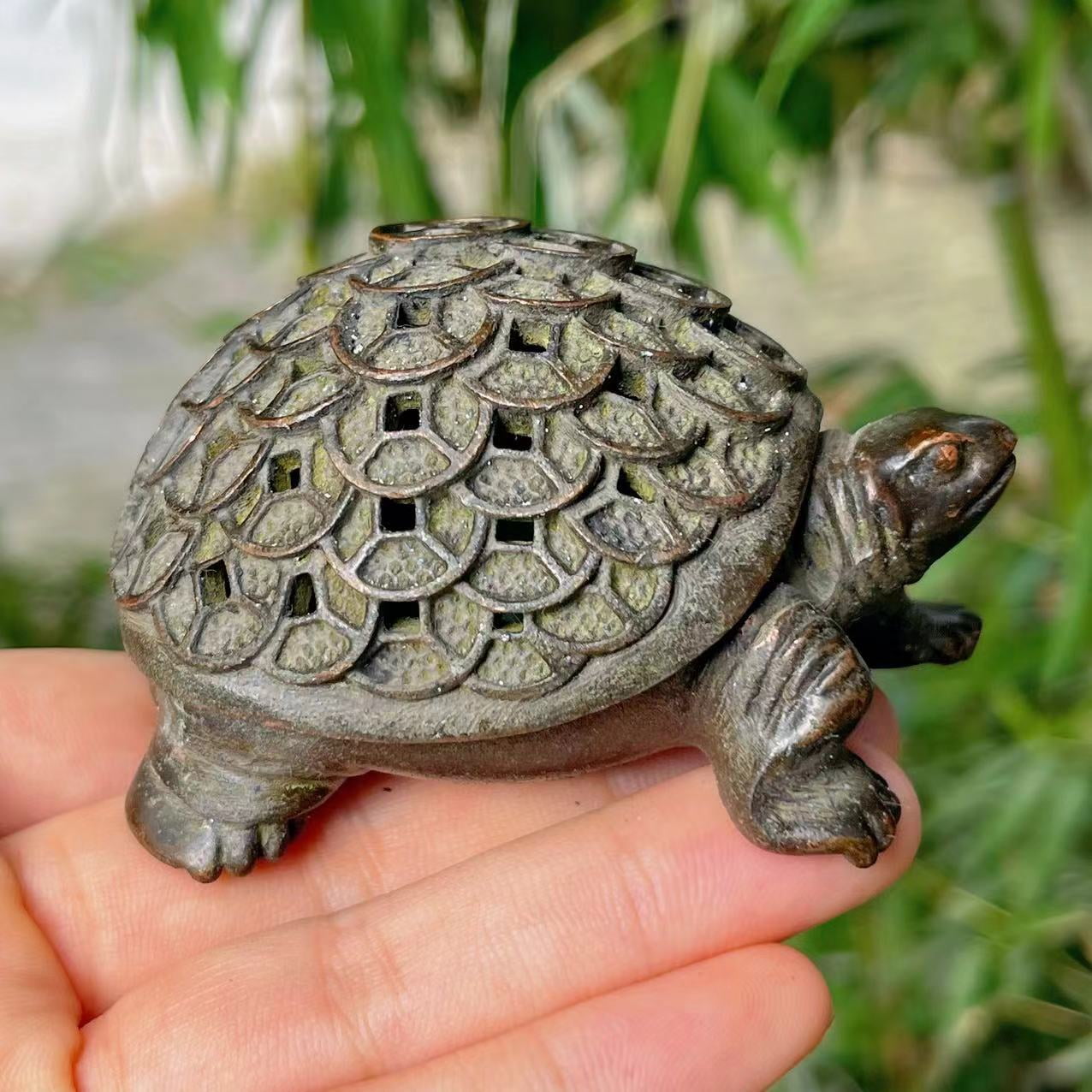 Mini dragon Statue Hovering Dragon Statue Ornament Incense Burner ...