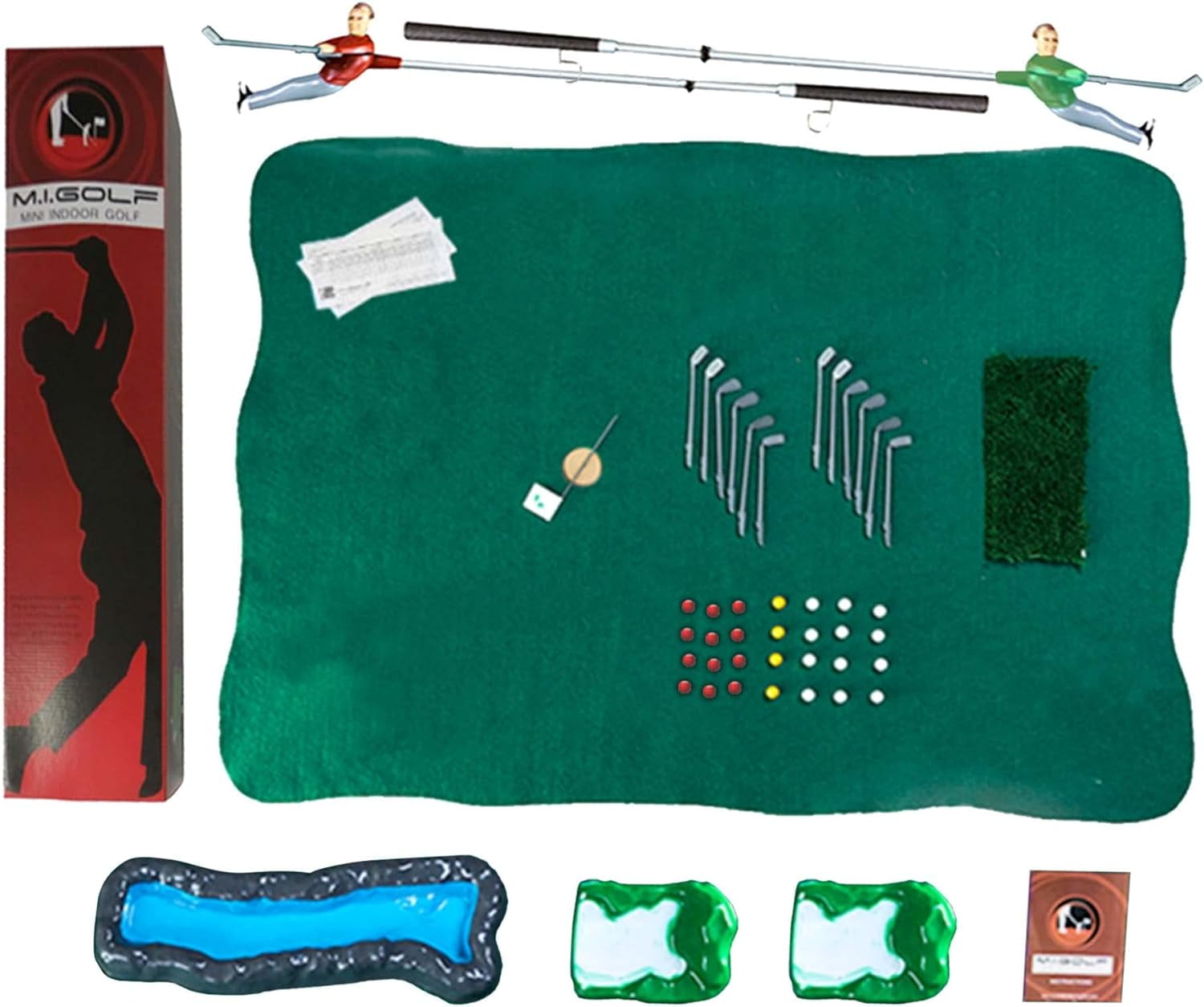Mini indoor Golf Game Competition Golf Set with 35" Shotmaker Golfer ...