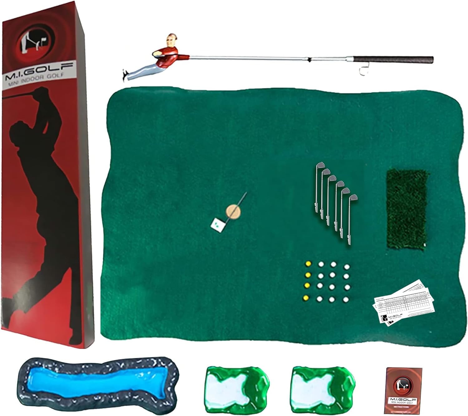 Mini indoor Golf Player Pack, Mini Golf Game for Kids and Adults ...