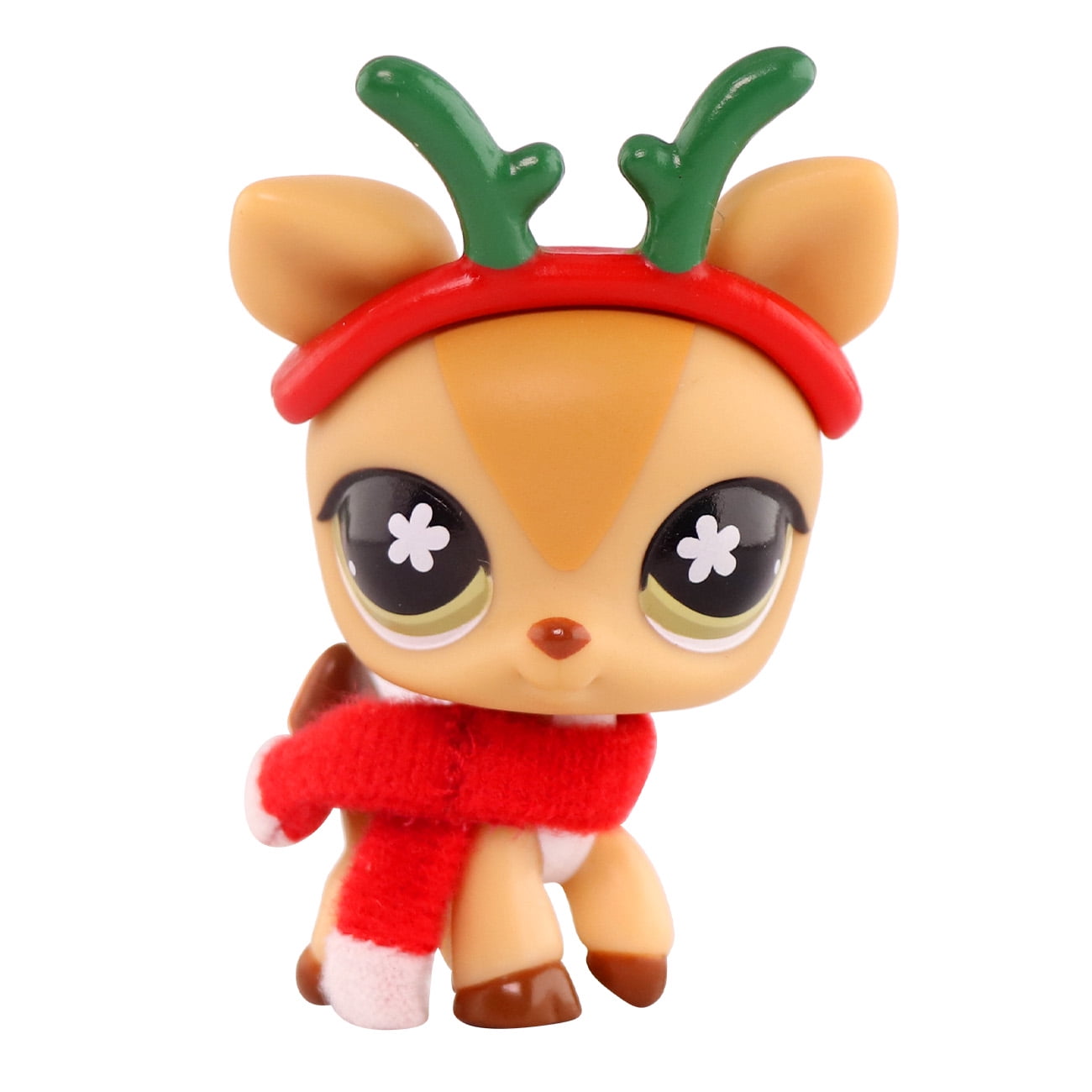 Mini lps shop Sika Deer #634 Flower Eyes with Necklace lps Collection ...