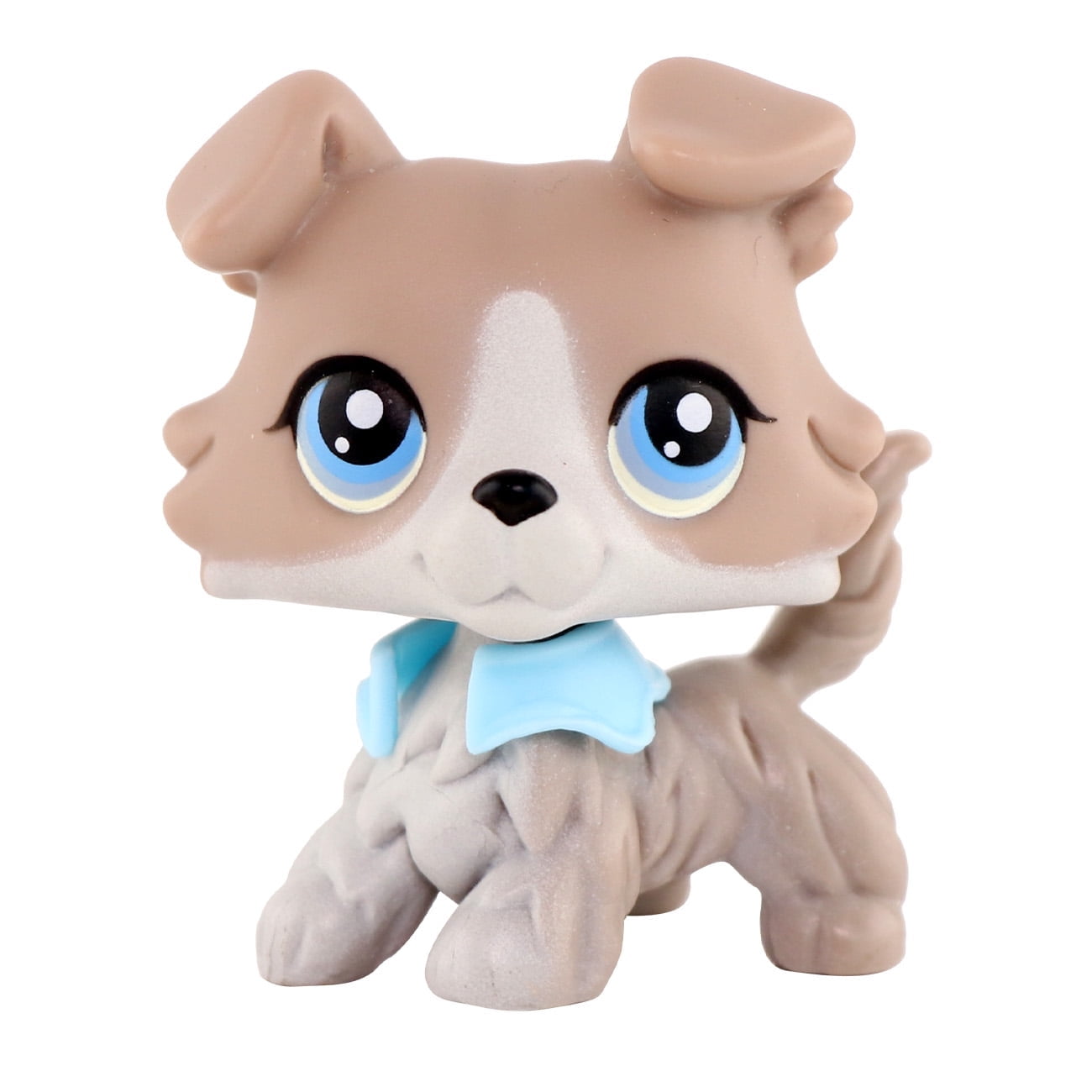 Mini Pet Shop lps Toys,Cute Collie #67,with Accessories,Bobble Head,DIY ...