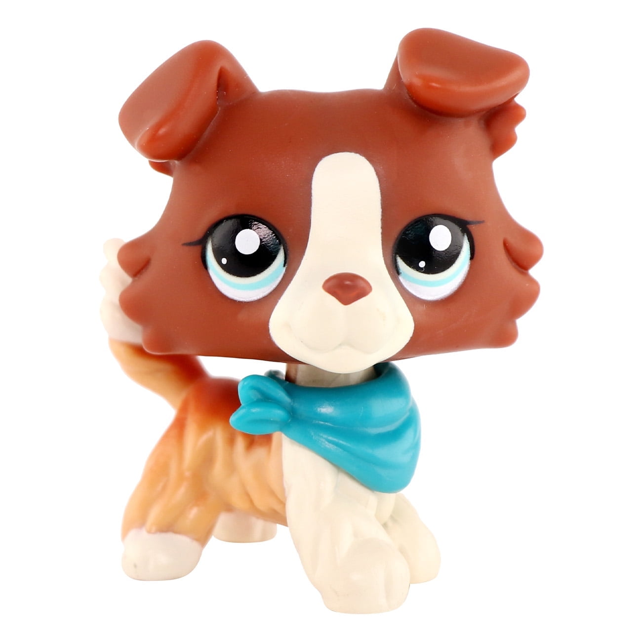 Mini lps shop Red Collie #1542 Dog Toy Kids Gift LPS Collectable Pet ...