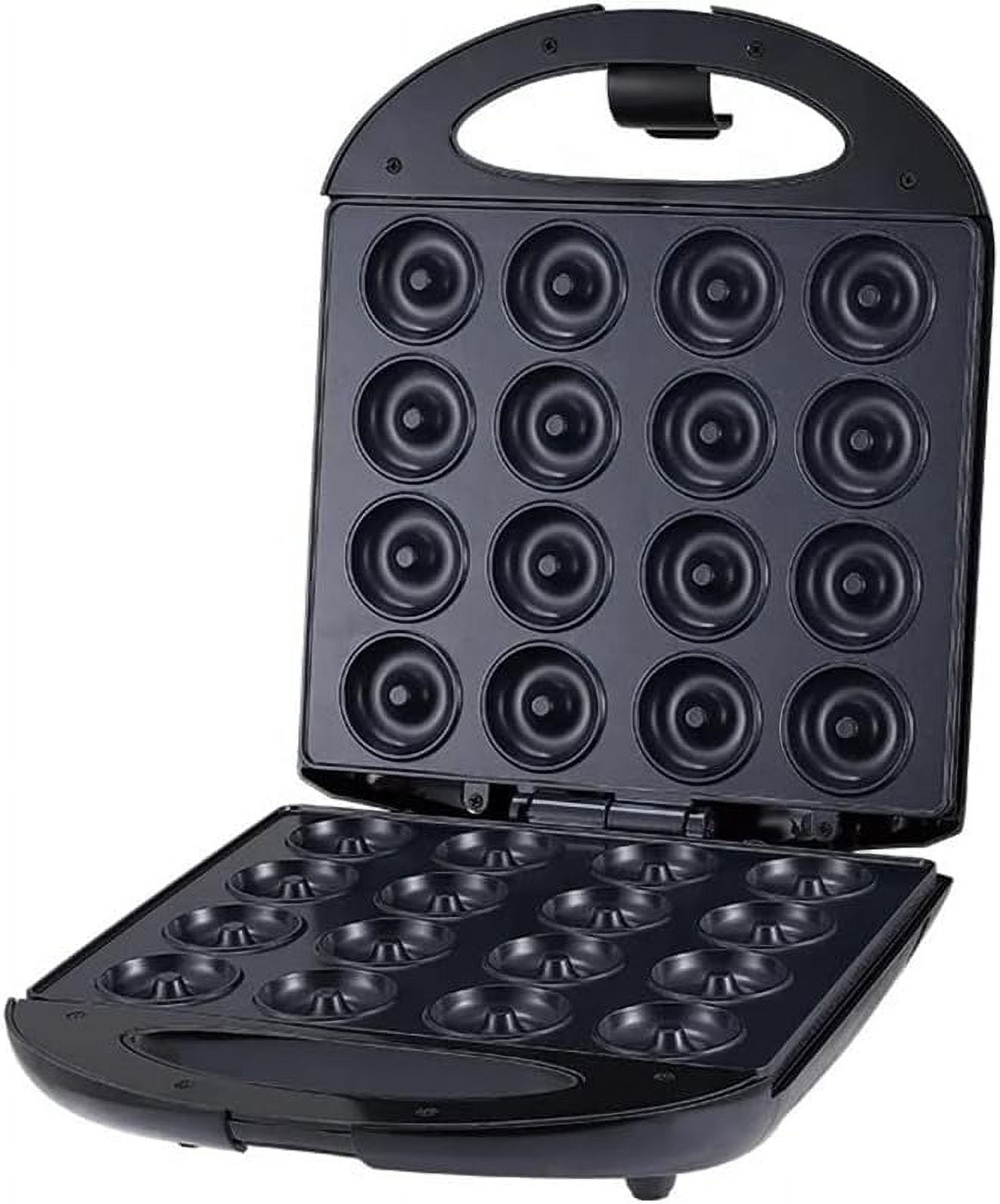 Mini máquina de hacer donas,110V mini máquina para hacer panqueques para desayuno,postres y más ...