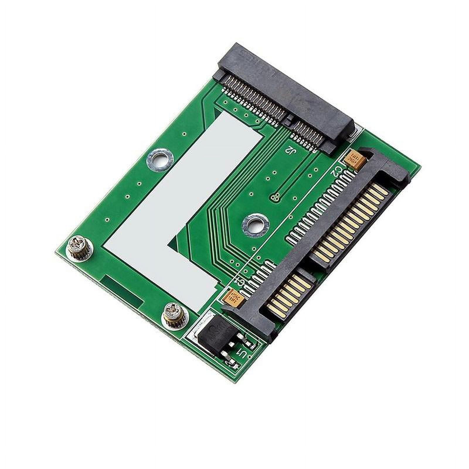 Mini mSATA SSD to 2.5'' SATA Drive Adapter Converter Ahy ... Card Module N8R6 - Walmart.com