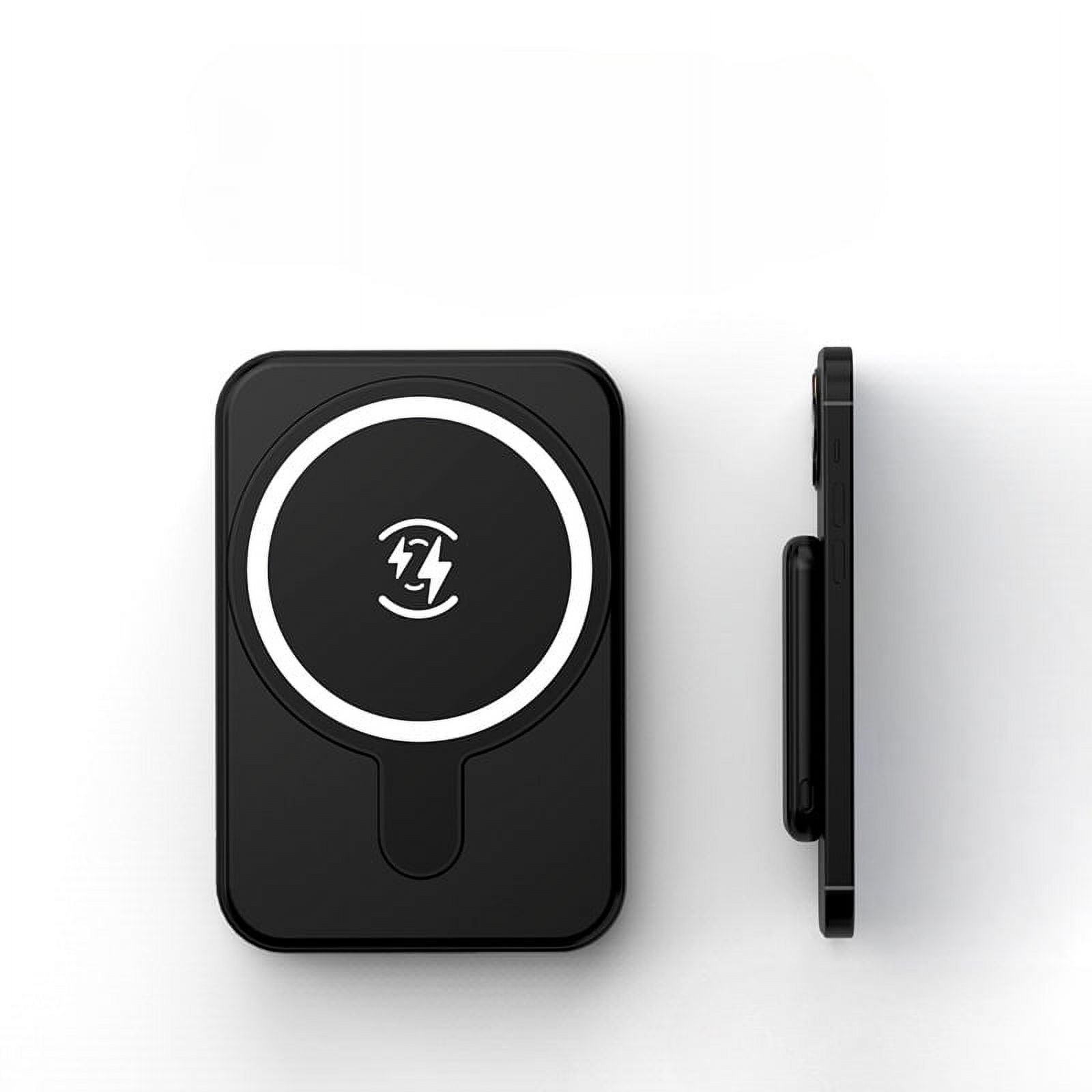 Mini magnetic wireless charging treasure Compact and portable 5000 mAh ...