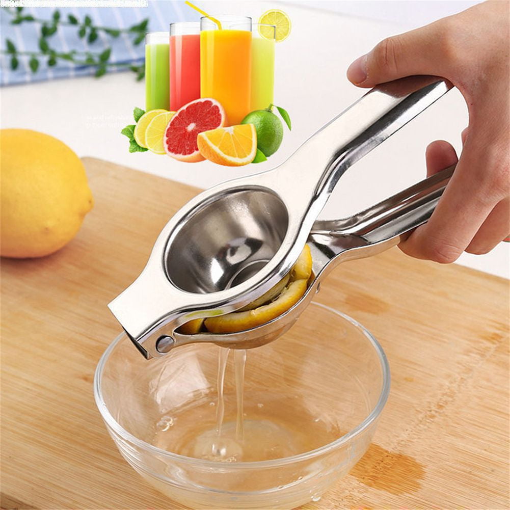 Monkkino Stainless Steel Lemon Squeezer, Handheld Juicer Extractor, Lime Press Bar Tool with ...