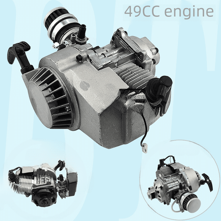 Mini motorcycle parts engine 49CC small sports car small four-wheel two ...