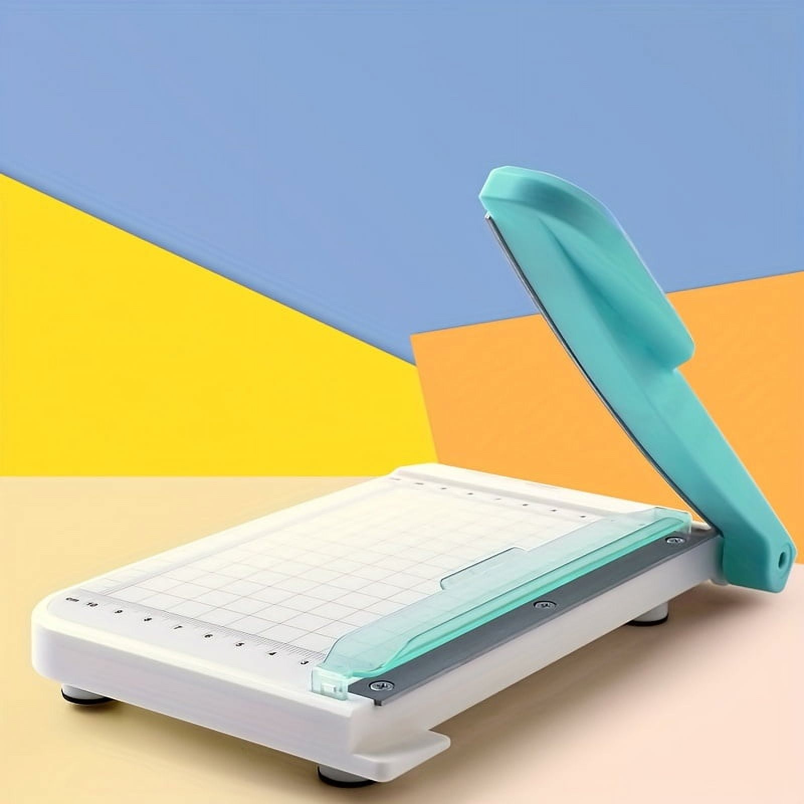 Mini paper cutter, manual photo and document trimmer, paper clipper, no ...