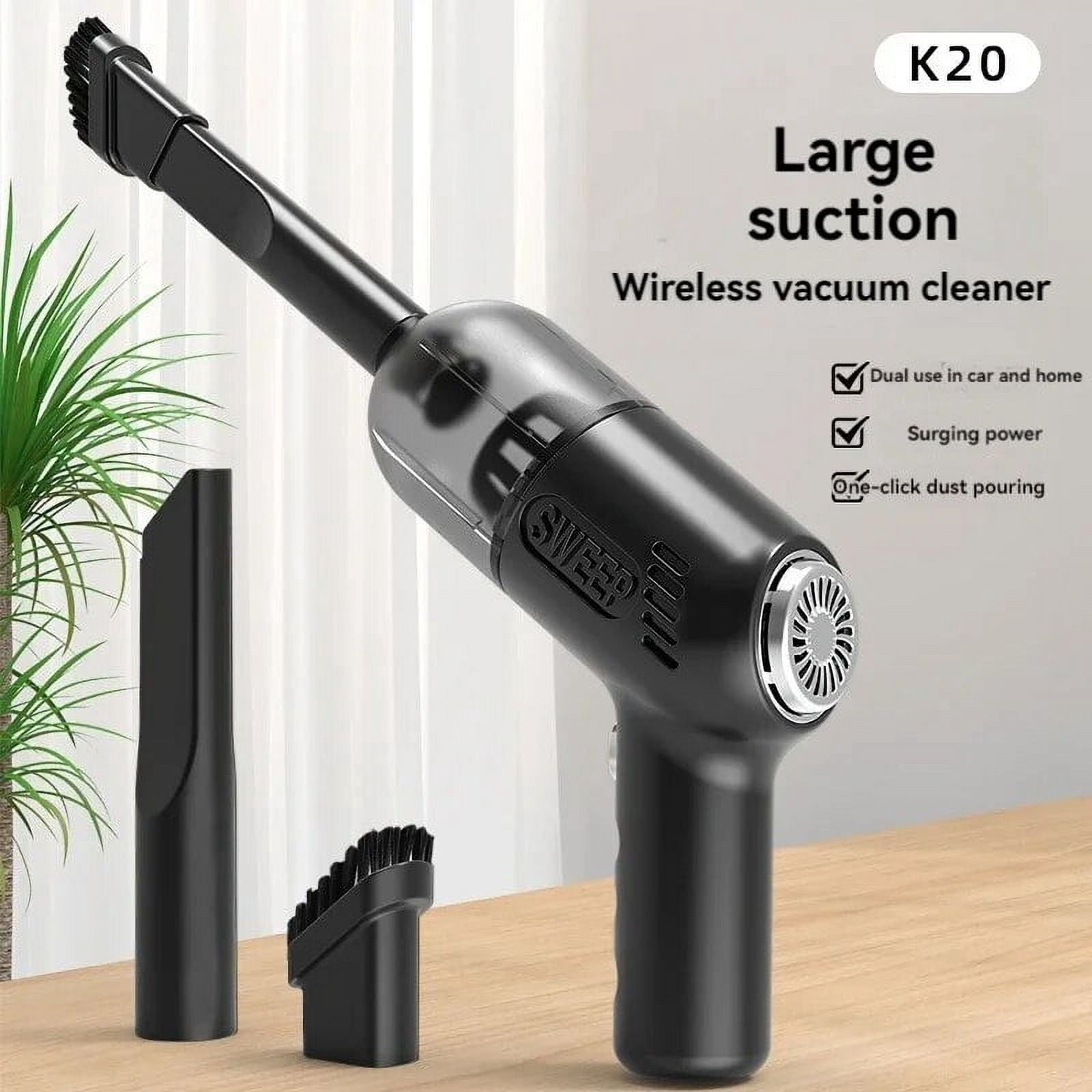 Mini portable vacuum cleaner with high power and strong suction power ...