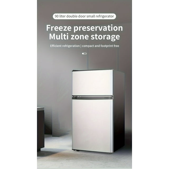Mini refrigerator with freezer, refrigerated room, household ...