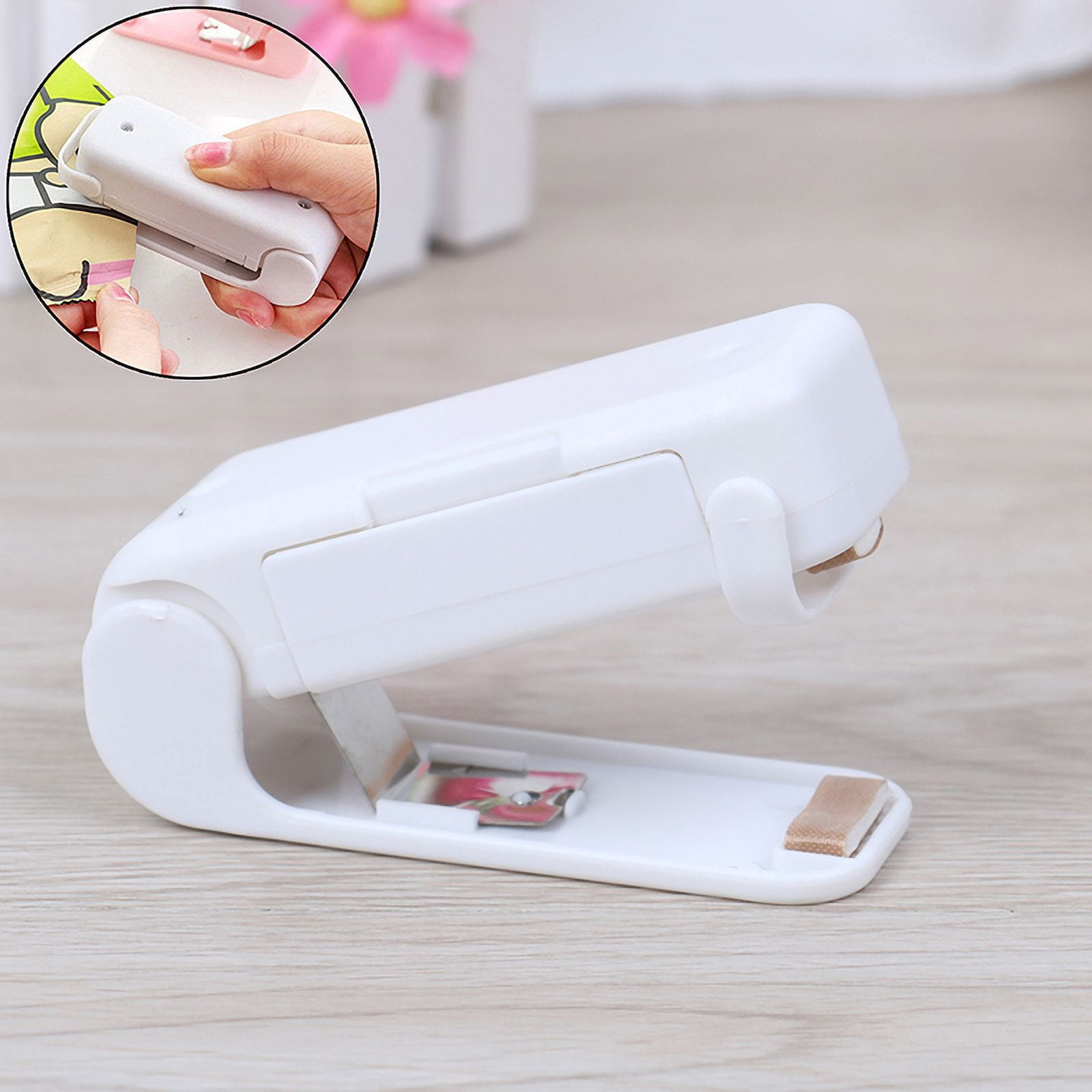 Mini sealing Machine Sealer Food Saver Bag Capper Hand Pressure Hot ...