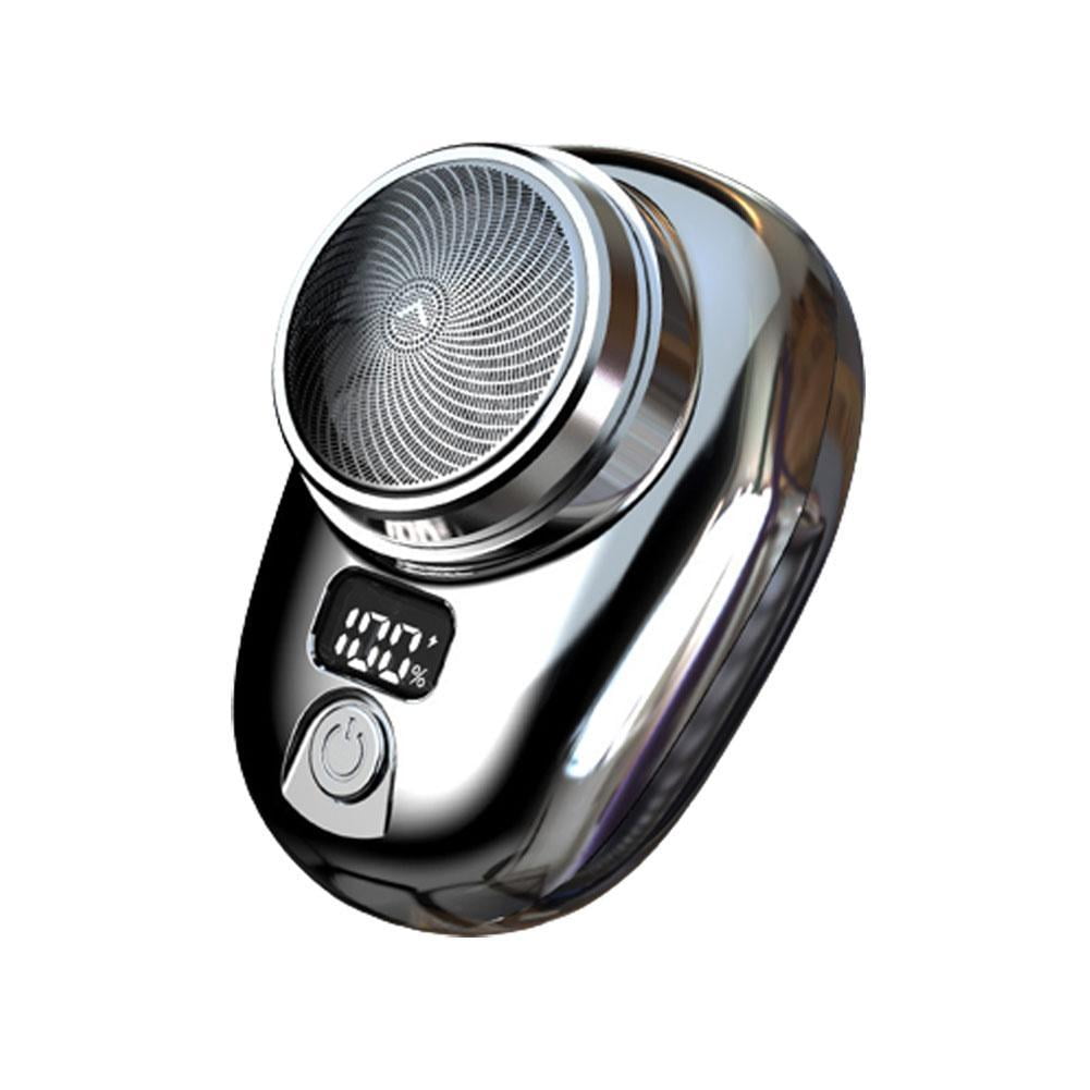 Mini-shave Portable Electric Shaver for Men USB Rechargeable W/ Digital ...