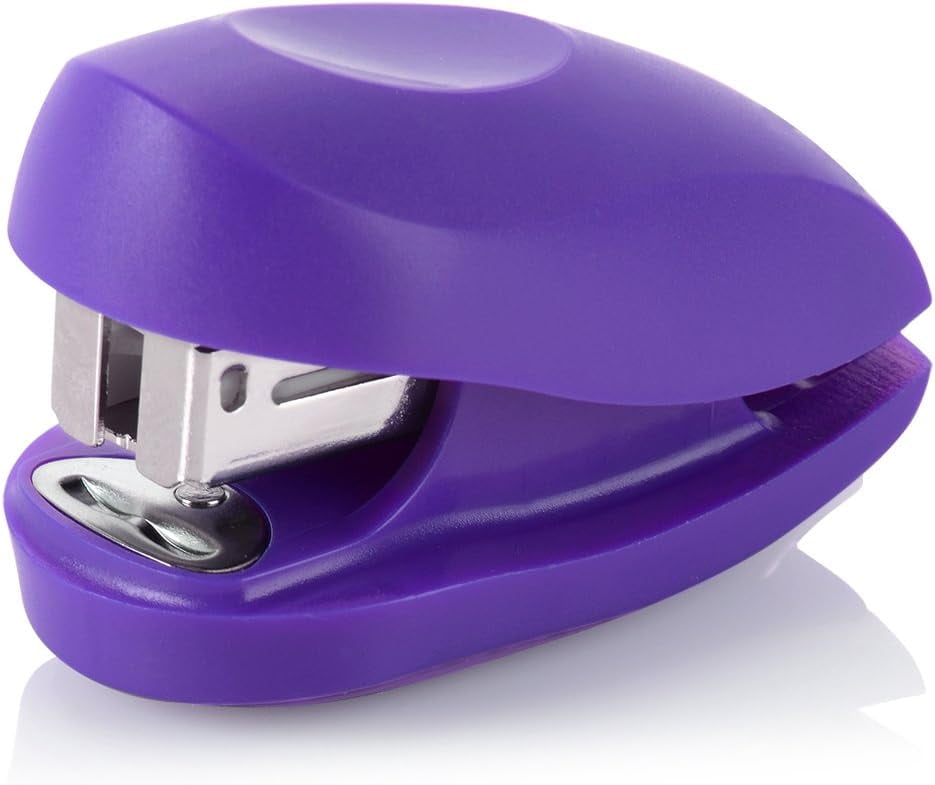 Mini stapler, 12-sheet capacity, jam-proof, includes 1000 staples and ...