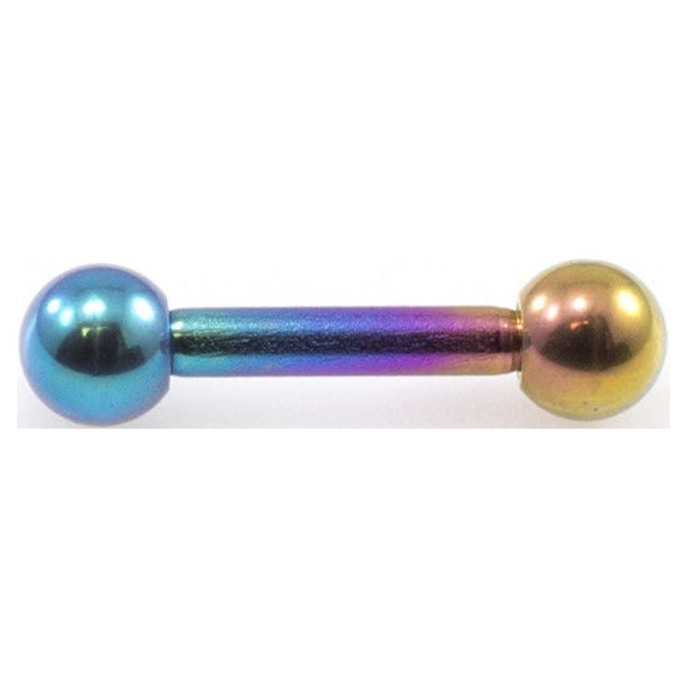 Mini straight Barbell Titanium 16 Gauge 6 mm length Perfect fit to ...