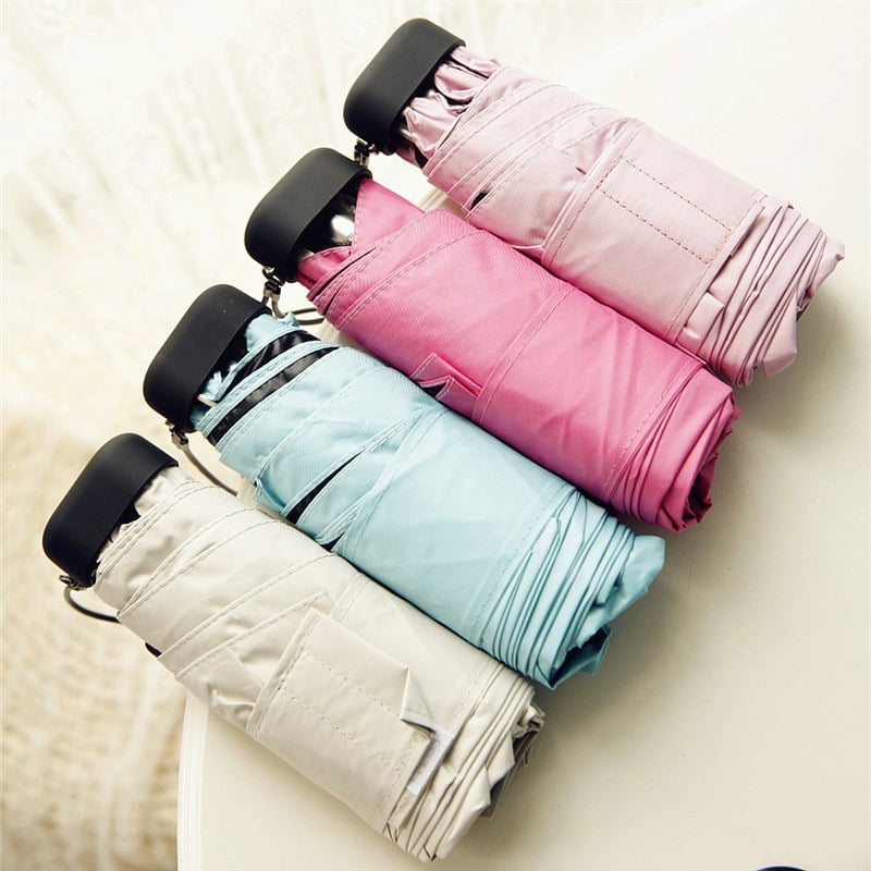 Mini sun umbrella compact sunshade umbrella sunscreen UV protection ...