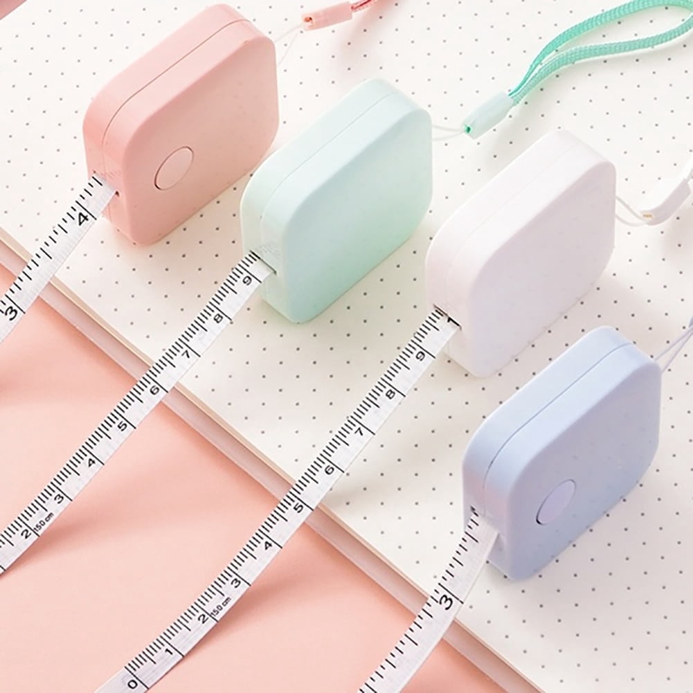 Mini tape measure clothes ruler candy color telescopic ruler to measure ...