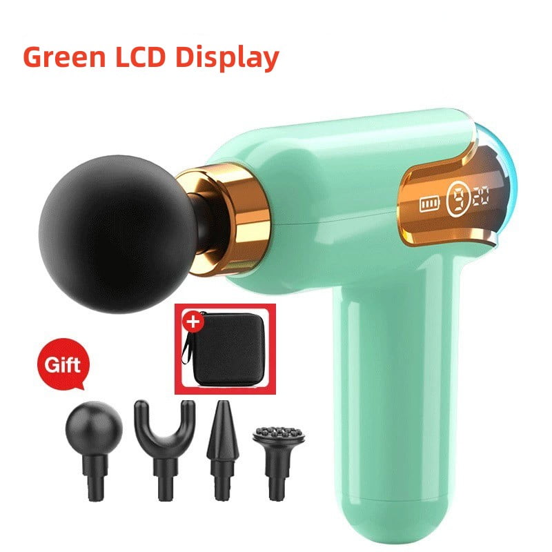 Mini vibration massage gun muscle relaxation fascia gun portable ...