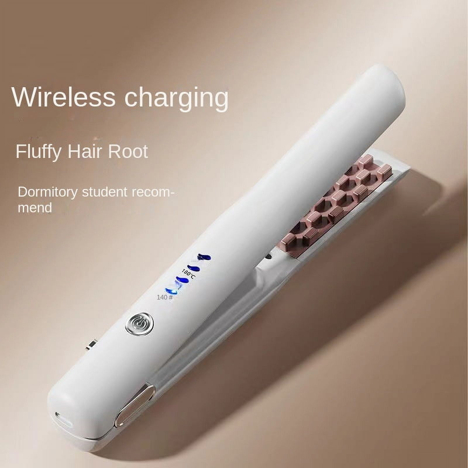 Mini wireless rechargeable electric splint, curling and straightening ...
