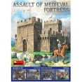 MiniArt Assault of Medieval Fortress 1/72 Scale Plastic Model Kit ...