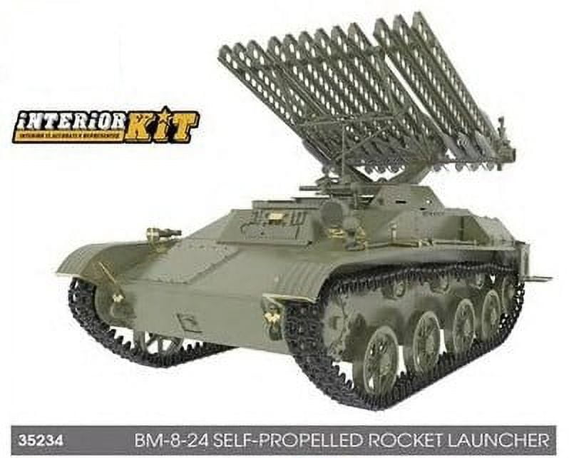 MiniArt Models BM8-24 Self-Propelled Rocket Launcher New - Walmart.com