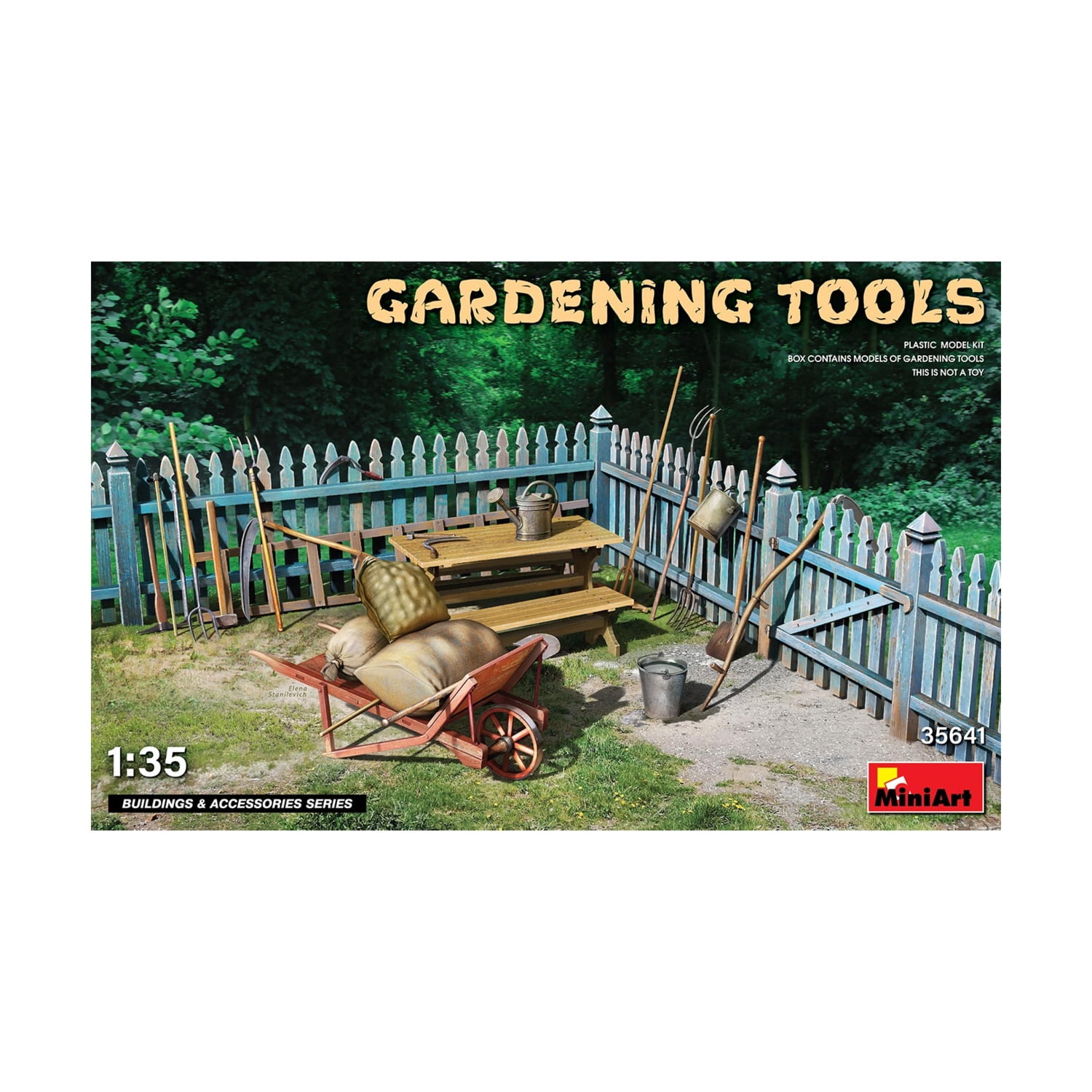 MiniArt Models Gardening Tools New - Walmart.com