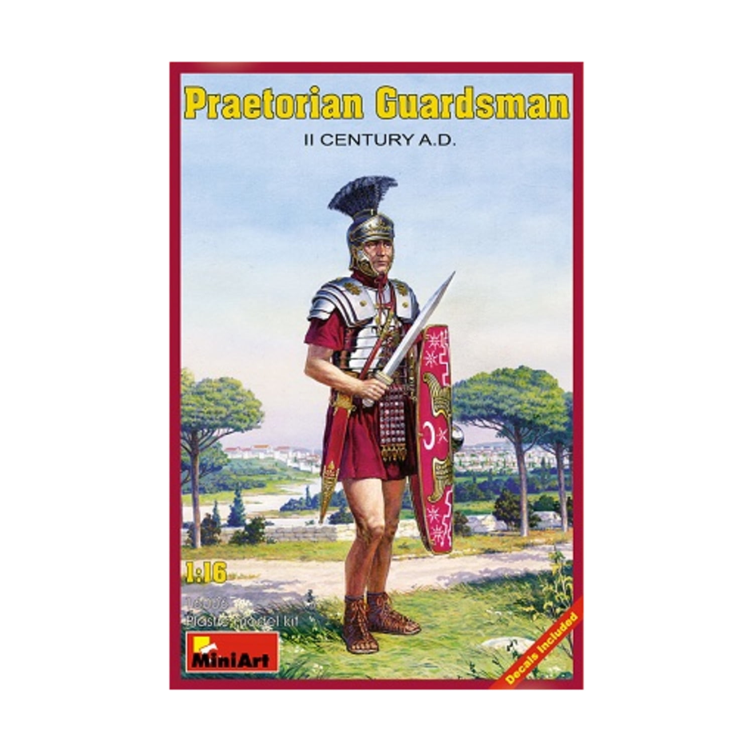 MiniArt Models Praetorian Guardsman (2nd Century A.D.) New - Walmart.com