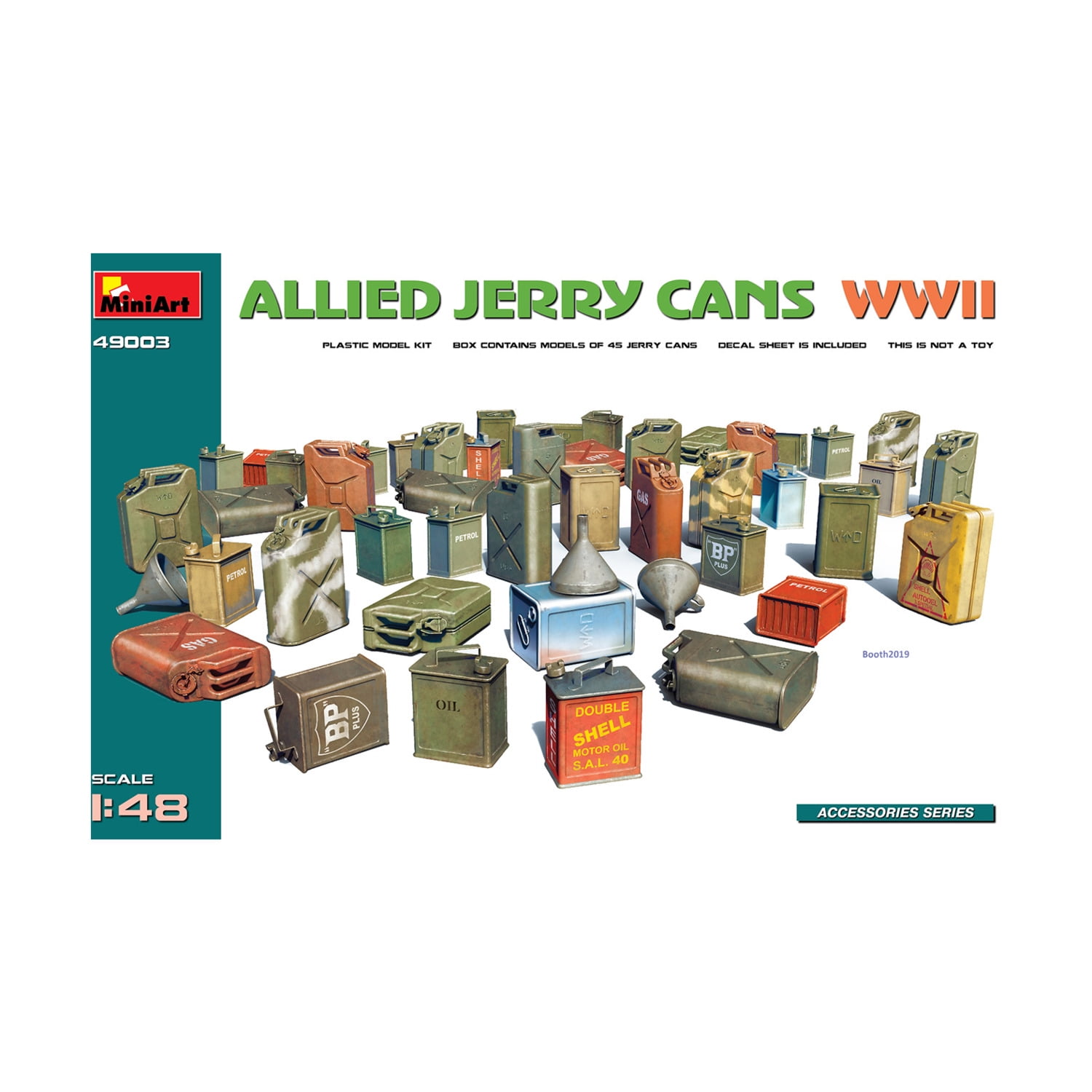MiniArt Models WWII Allied Jerry Cans New - Walmart.com