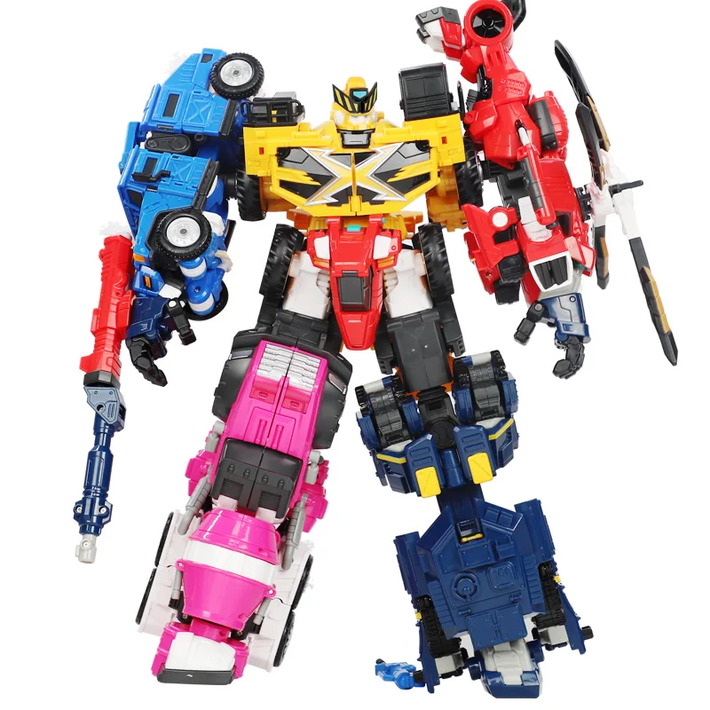 MiniForce 5 in 1 Penta X Ranger Transformation Robot Bot PENTATRON ...