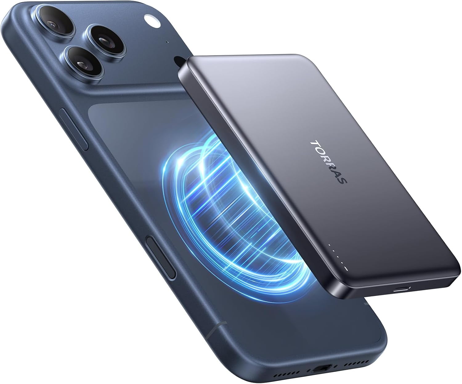 MiniMag Power Bank,Ultra-Slim 10,000mAh Magnetic Wireless Portable ...