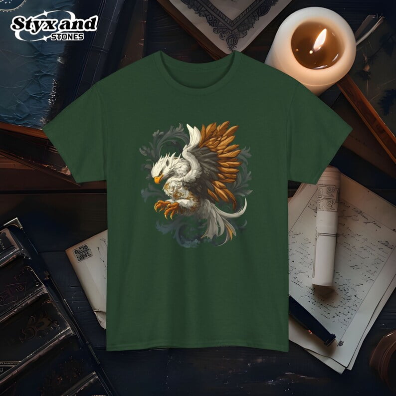 MiniMod-WM161 NEW BRAND, cool graphic t-shirts, Gryphon Mythological ...