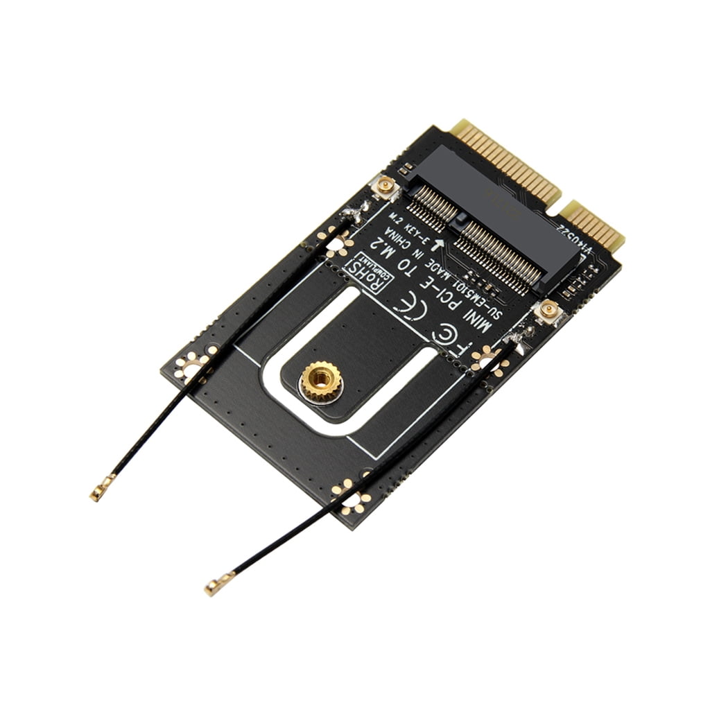 MiniPCIe To M2 Nic Adapter Card Notebook Replacement M.2 NGFF Mini PCIe ...