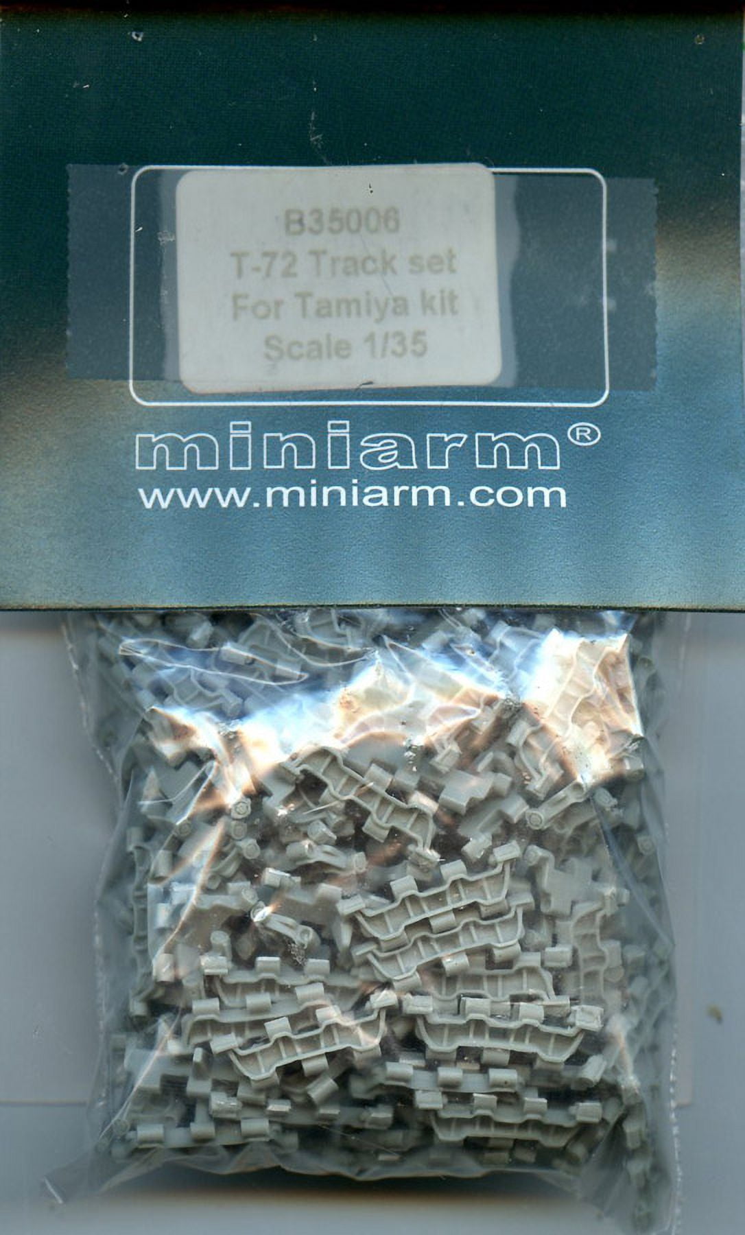 Miniarm 1:35 T-72 Workable Track Set 194pc w/ Extra - for Tamiya Kit # ...