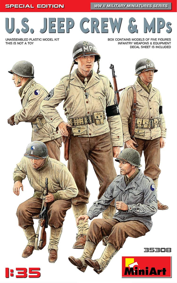 Miniart MIN35308 Plastic model kit, Various - Walmart.com