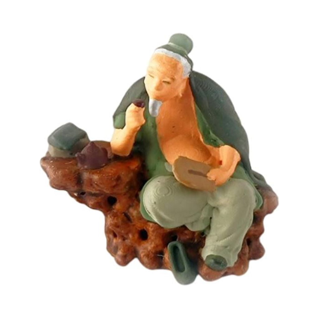 Miniature 1/87 Painted Ancient Chinese Action Figures Resin Model Doll ...