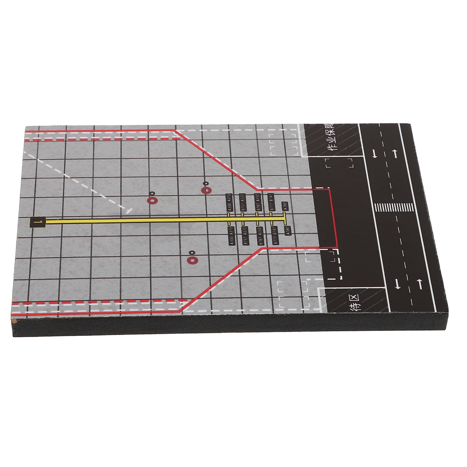 Miniature Airplane Display Stand 1:1000 Scale Models Wooden Base Holder ...