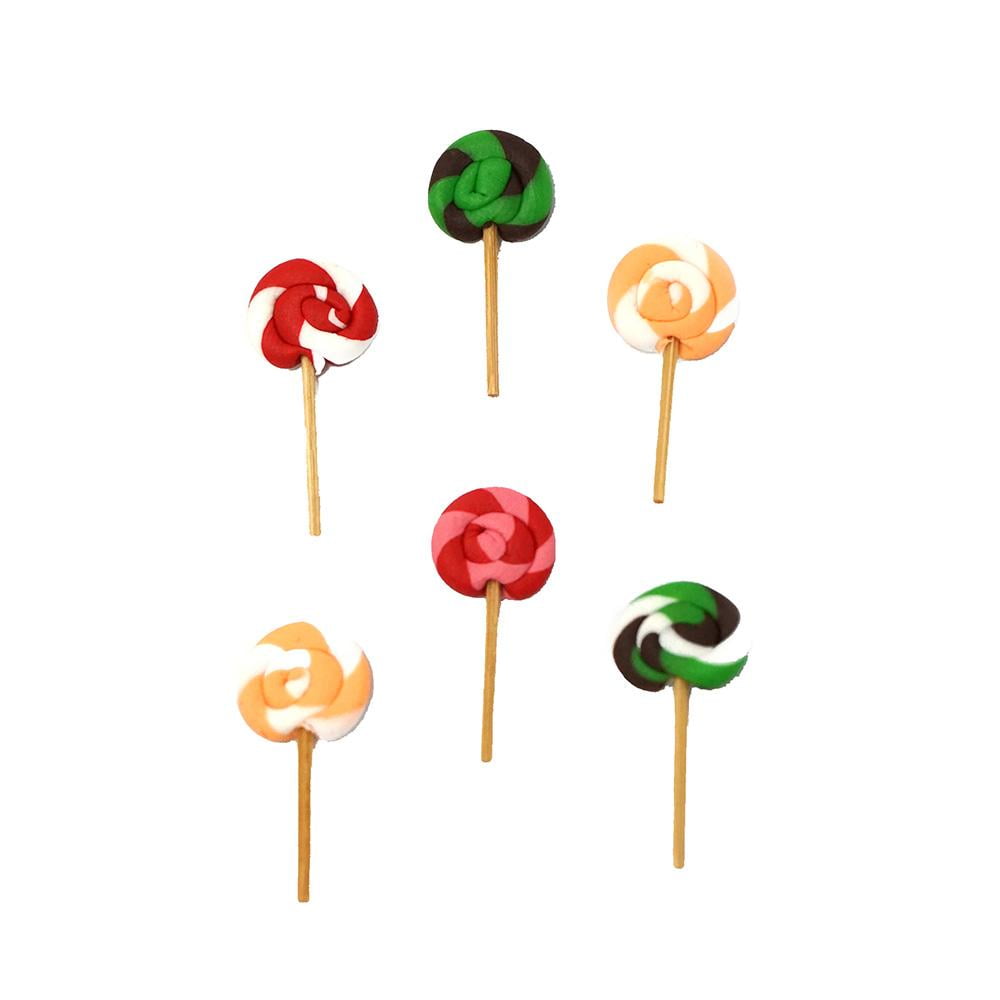 Miniature Artificial Twist Lollipops, 3/4-Inch, 6-Piece - Walmart.com
