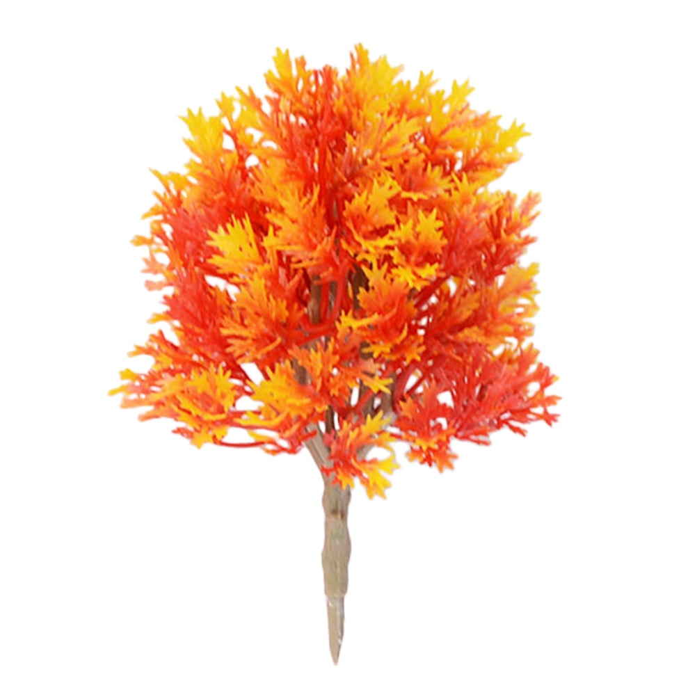 Miniature Autumn Tree Simulated Maple Building Model - Walmart.com