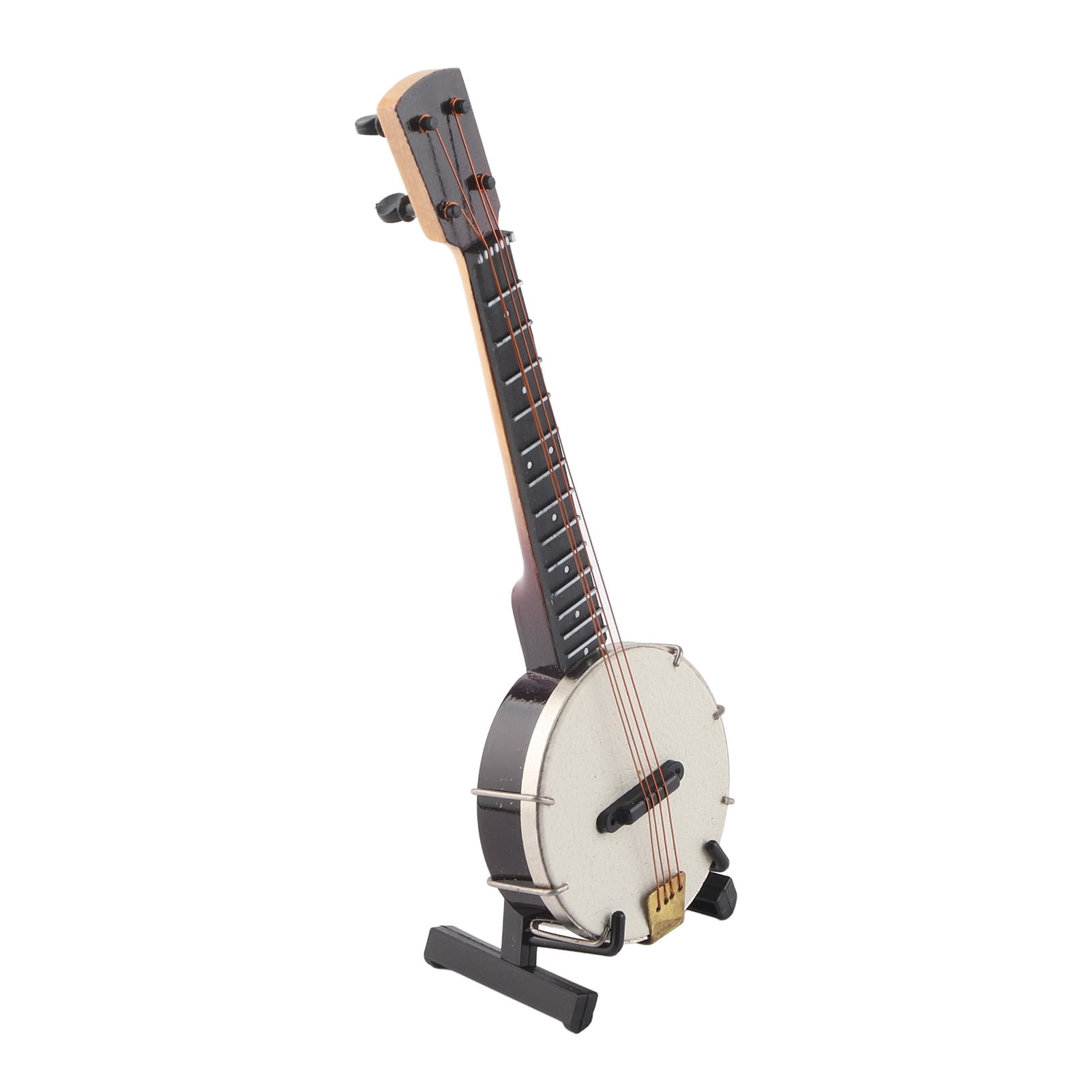 Miniature Banjo Model Lifelike Smoother Surfaces Accessories with ...