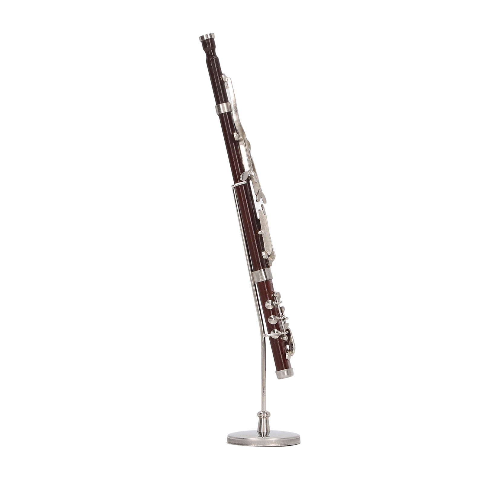 Miniature Bassoon Replica with Stand Case Miniature Musical Instrument ...