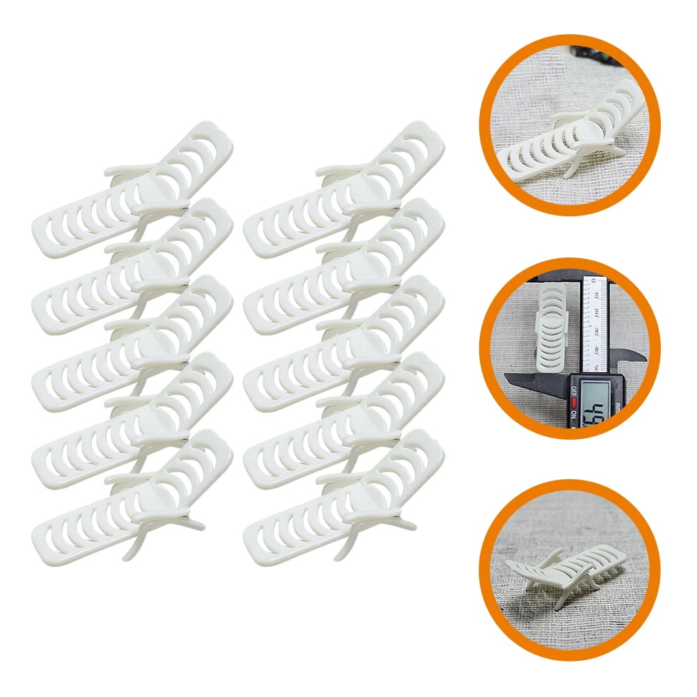 FRCOLOR Miniature Beach Chairs White 10Set 2In - Walmart.com