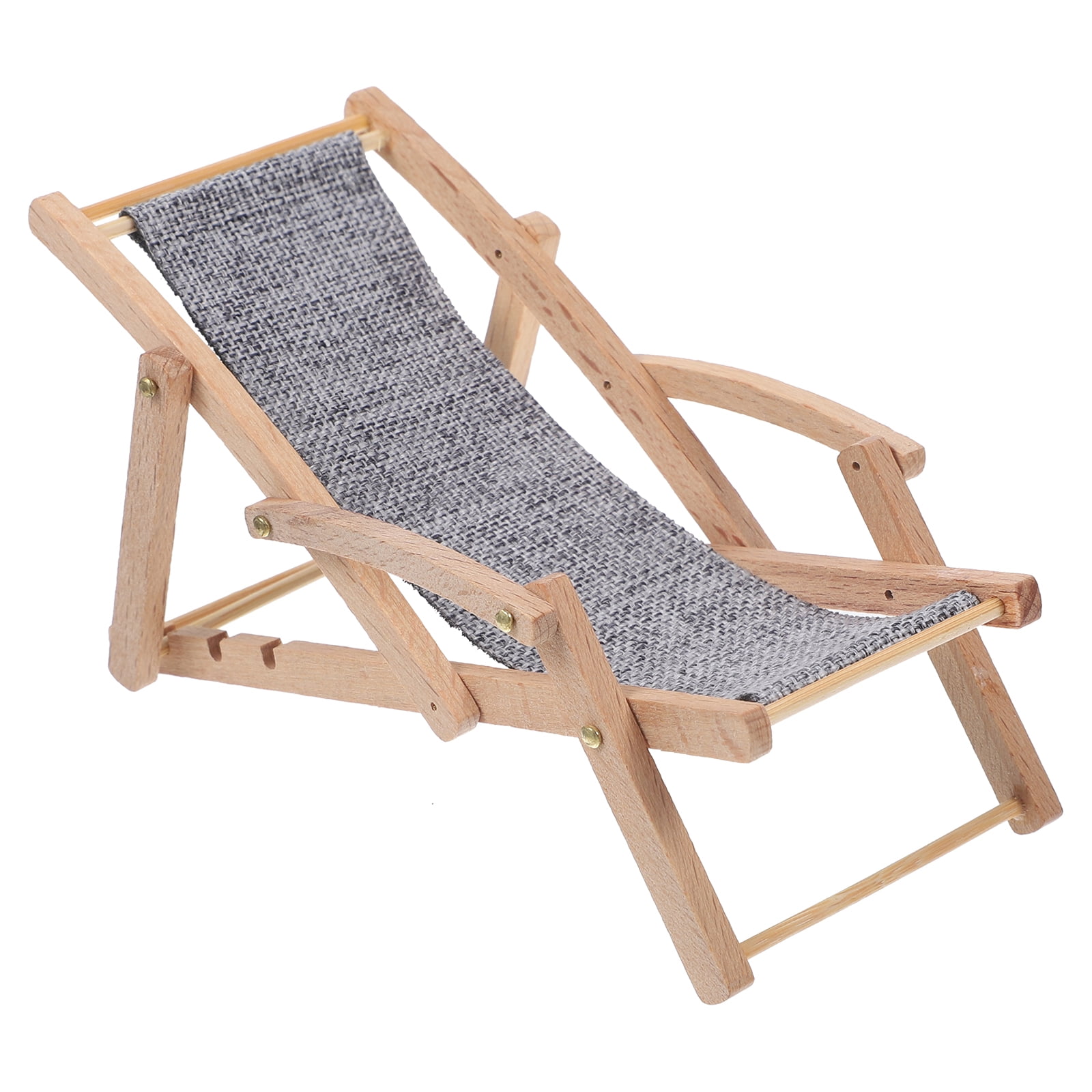 Miniature Beach Chair Folding Doll Chair Microlandscape Beach Chair ...